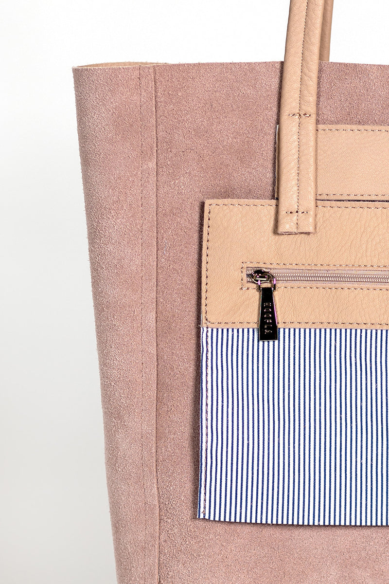 Light Pink Open top tote – Hoopla Tote Bags