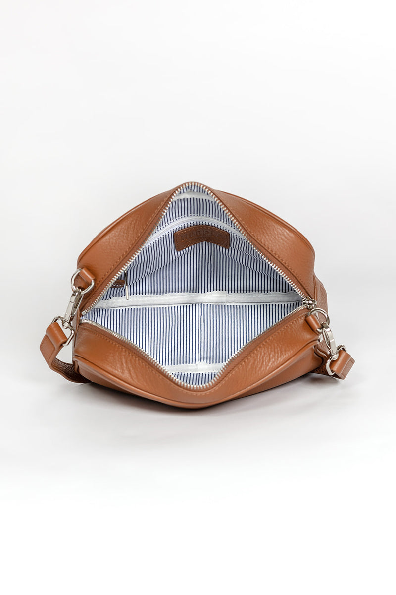Tan Soft Crossbody Box – Hoopla Tote Bags