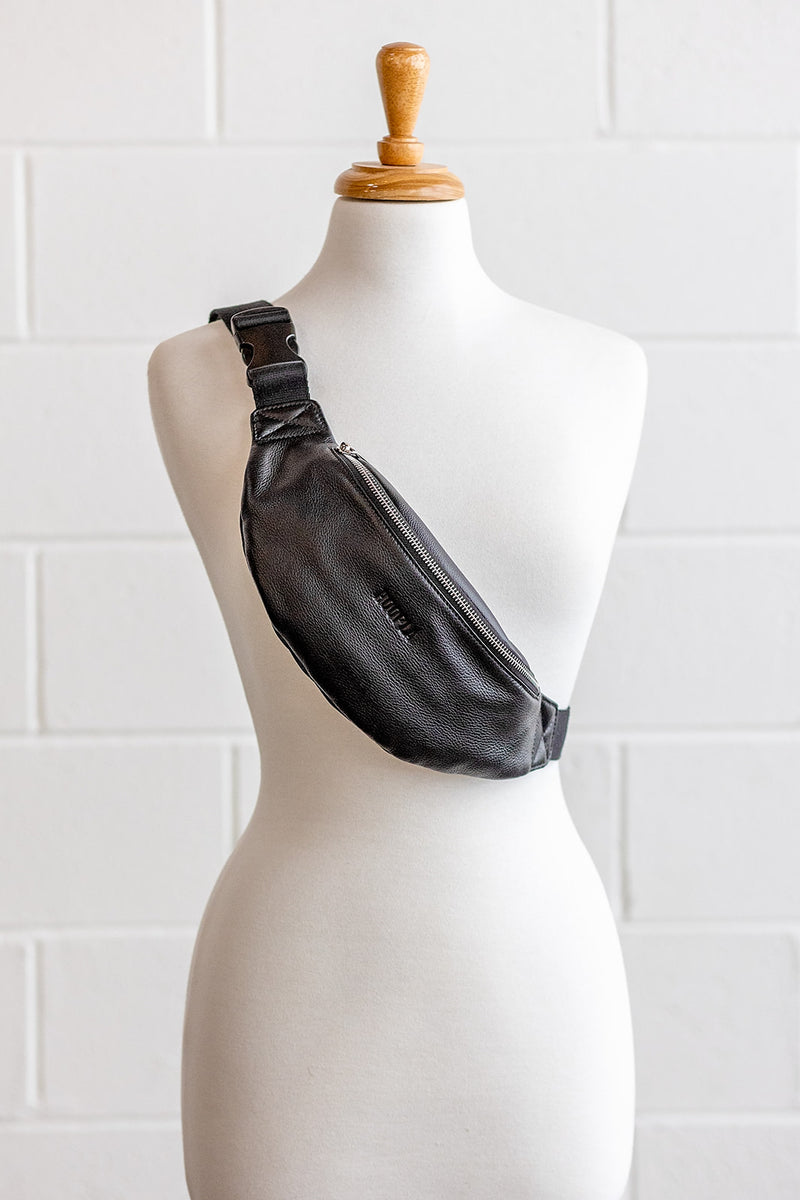 Black Crossbody Bum Bag – Hoopla Tote Bags